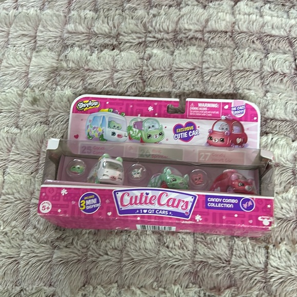 Shopkins | Toys | Cuties Cars With 3 Mini Shopkins Candi Combi Mint ...